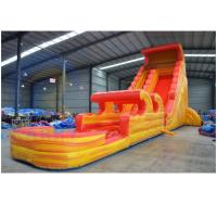 China Kids' Jumping Bounce House Extended Water Slide Pool PVC Material for Commercial for sale