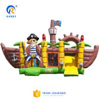 China Commercial Dinosaur Castle Land Slide Inflatable Toy Unisex Gender Delivery by Sea/Air for sale