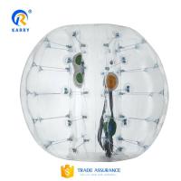 China Kids And Adult Human Body PVC / Bumper Balls Water Rolling Ball Games with TPU material for sale