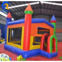 China Colorful Kids Inflatable Bounce House Amusement Jumper with Accessories Blower Repair Kit for sale
