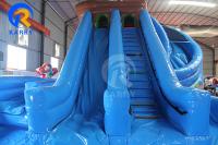 China Outdoor Entertainment Large Pirate Themed Inflatable Water Slide for Kids' Parties for sale