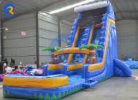 China Park Occasion Commercial Grade Inflatable Water Slide with Bounce Castle and Pool for sale