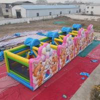 China Popular Design Birthday Bear Inflatable Bouncer for Kids' Jumping Fun at Party Events for sale