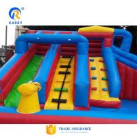 China CE Blower and Repair Accessories Included Children's Inflatable Water Slide with Pool for sale