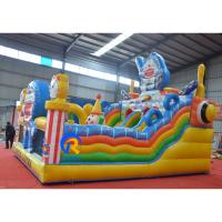 China Kids Inflatable Bouncy Castle Ding dang Cat Theme Jumping Bouncer House with Slide for sale