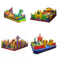 China Kids Inflatable Bouncy Castle Ding dang Cat Theme Jumping Bouncer House with Slide for sale