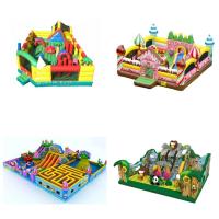 China Kids Inflatable Bouncy Castle Ding dang Cat Theme Jumping Bouncer House with Slide for sale