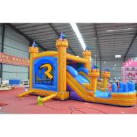China Karry Commercial Castle Slide Combo Yellow Magic Color Bounce House for Adults and Kids for sale