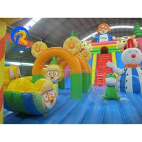 China Inflatable Fun City Jumping Bouncy Castle Slide Combo for Max Capacity of ＜100kg for sale