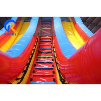 China EN14960 Certified Dual Lane Inflatable Bouncing Castle Slide for Kids' Water Fun for sale