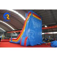 China EN14960 Certified Dual Lane Inflatable Bouncing Castle Slide for Kids' Water Fun for sale
