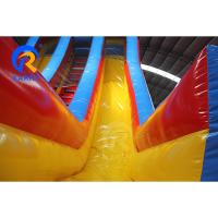 China EN14960 Certified Dual Lane Inflatable Bouncing Castle Slide for Kids' Water Fun for sale