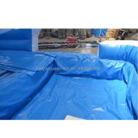 China Gender-Neutral Commercial Backyard Bouncy Castle Marble Tropical Waterslide Water Slide for sale