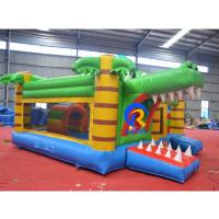 China Castle Slide Combo Inflatable Bounce House for Adults and Kids Yellow Includes Blower for sale