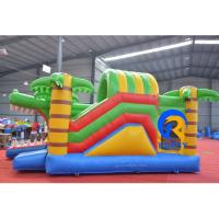 China Castle Slide Combo Inflatable Bounce House for Adults and Kids Yellow Includes Blower for sale