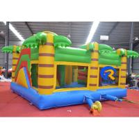 China Castle Slide Combo Inflatable Bounce House for Adults and Kids Yellow Includes Blower for sale