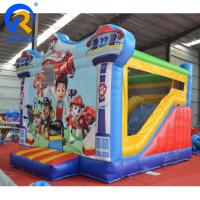 China Blower Design Inflatable Castle Combo Slide for Kids Paw Dog Patrols Bounce House for sale