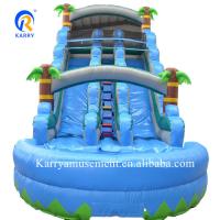 China CE/TUV Certified Commercial Grade Coconut Palm Tree Inflatable Water Slide for Adults for sale