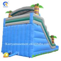 China CE/TUV Certified Commercial Grade Coconut Palm Tree Inflatable Water Slide for Adults for sale