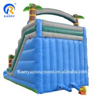 China CE/TUV Certified Commercial Grade Coconut Palm Tree Inflatable Water Slide for Adults for sale