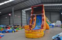 China Pool Inflatables Bounce House Castle Slides for Kids and Adults in Marble Yellow for sale