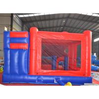 China Unisex SuperMario Inflatable Bounce House with Water Slide Customized Entertainment for sale