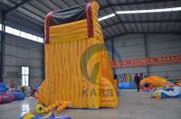 China Pool Inflatables Bounce House Castle Slides for Kids and Adults in Marble Yellow for sale