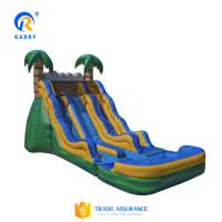 China Customized Color Inflatable Water Slide Popular Backyard Commercial Kids Adults Size for sale