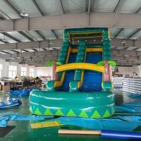China Customized Color Inflatable Water Slide Popular Backyard Commercial Kids Adults Size for sale