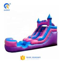 China Customized Color Inflatable Water Slide Popular Backyard Commercial Kids Adults Size for sale