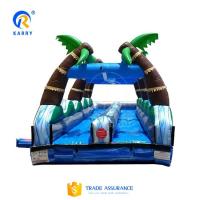 China Customized Color Inflatable Water Slide Popular Backyard Commercial Kids Adults Size for sale