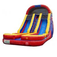 China Shopping Mall Inflatable Bounce House with Pool and Two Slides Convenient Installation for sale