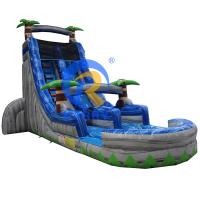 China Tropical Inflatable Combo Slide Water Park Equipment Bring the Beach to Your Backyard for sale