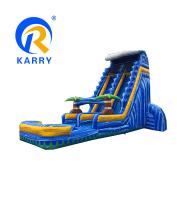 China Tropical Inflatable Combo Slide Water Park Equipment Bring the Beach to Your Backyard for sale