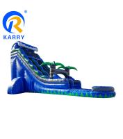 China Tropical Inflatable Combo Slide Water Park Equipment Bring the Beach to Your Backyard for sale