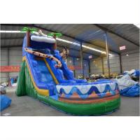 China Tropical Inflatable Combo Slide Water Park Equipment Bring the Beach to Your Backyard for sale