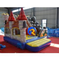 China Party Rentals Inflatable Dragon Castle Bouncy Jumping Bouncer with Slide and CE Blower for sale