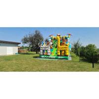 China Customized Color Safari Park Inflatable Bouncer for Children's Fun at Outdoor Park for sale