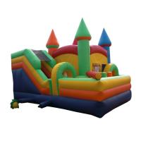 China CE Blower and Repair Accessories Popular Colorful Inflatable Bounce House with Slide for sale