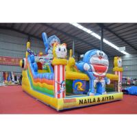 China Unisex Children's Play Inflatable Bouncy Castle Ground Slide for Outdoor Fun for sale