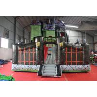 China Large Inflatable Slide Spooky Mansion Design for Haunted House Party or Home from Top for sale