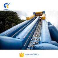 China EN14960 Certified Adult Inflatable Water Slide for Party Rental Extra Long and Durable for sale