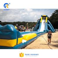 China EN14960 Certified Adult Inflatable Water Slide for Party Rental Extra Long and Durable for sale