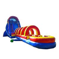 China Outdoor Playground Big Slides Used Amusement Park Children PVC Water Slide KR-GS610 for sale