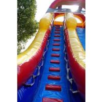 China Outdoor Playground Big Slides Used Amusement Park Children PVC Water Slide KR-GS610 for sale