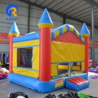 China Custom Logo Printed Inflatable Bounce House for Kid Party at Children's Amusement Park for sale