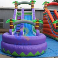 China Special Occasion Inflatable Kids Slide 17FT H Inflatable Water Slide for Shopping Mall for sale