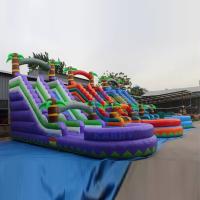 China Special Occasion Inflatable Kids Slide 17FT H Inflatable Water Slide for Shopping Mall for sale