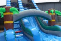 China Special Occasion Inflatable Kids Slide 17FT H Inflatable Water Slide for Shopping Mall for sale