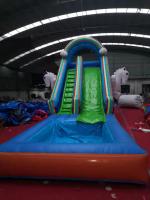 China Indoor Children's Water Pool Slide with CE Standard Air Blower and Unicorn Excitement for sale